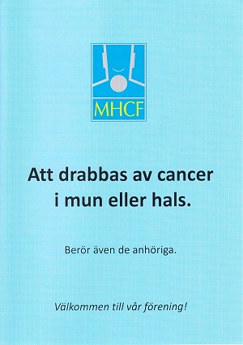 Informationsmaterial - Mun- & Halscancerförbundet